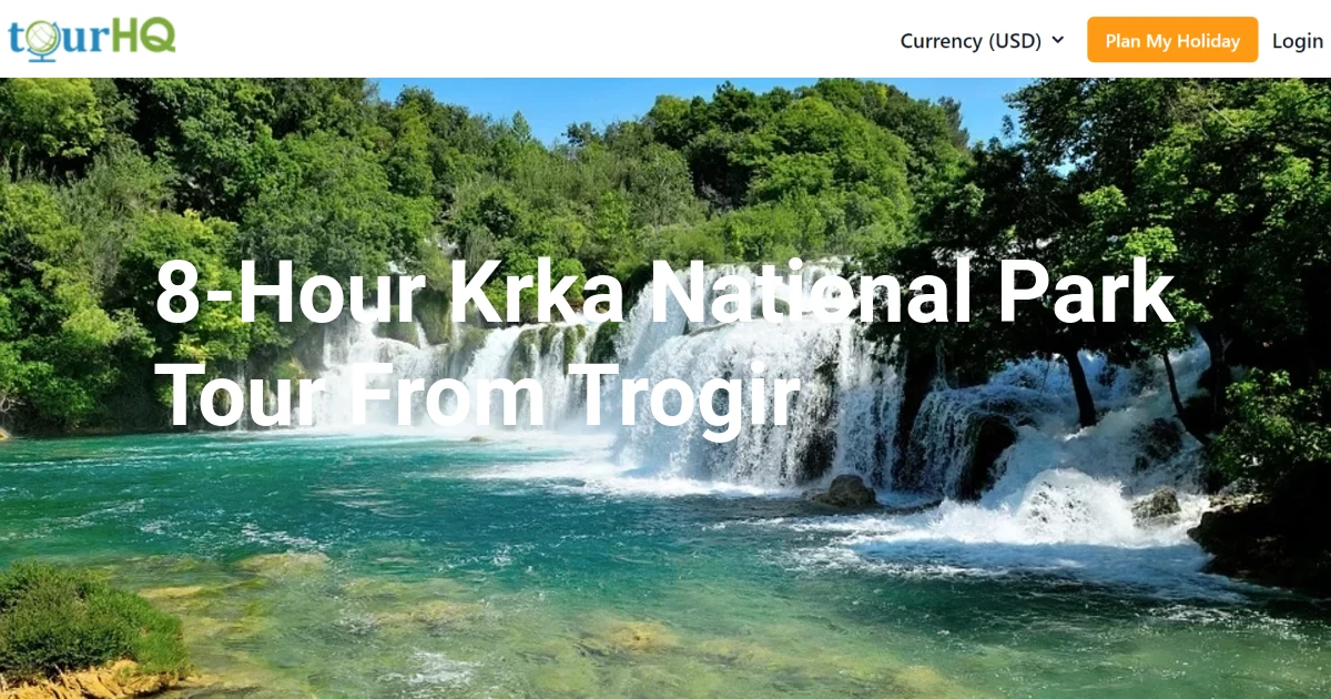 8-Hour Krka National Park Tour From Trogir